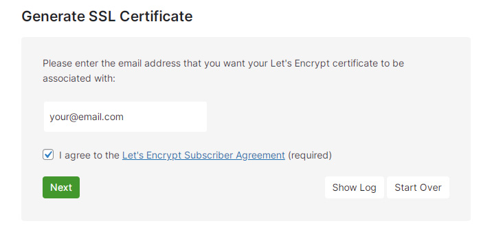 SSL Certificate WP Force SSL