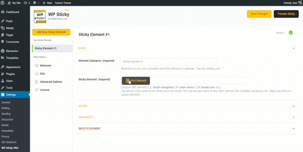 How to Create a Sticky Menu in WordPress With a Few Simple Clicks – WP ...